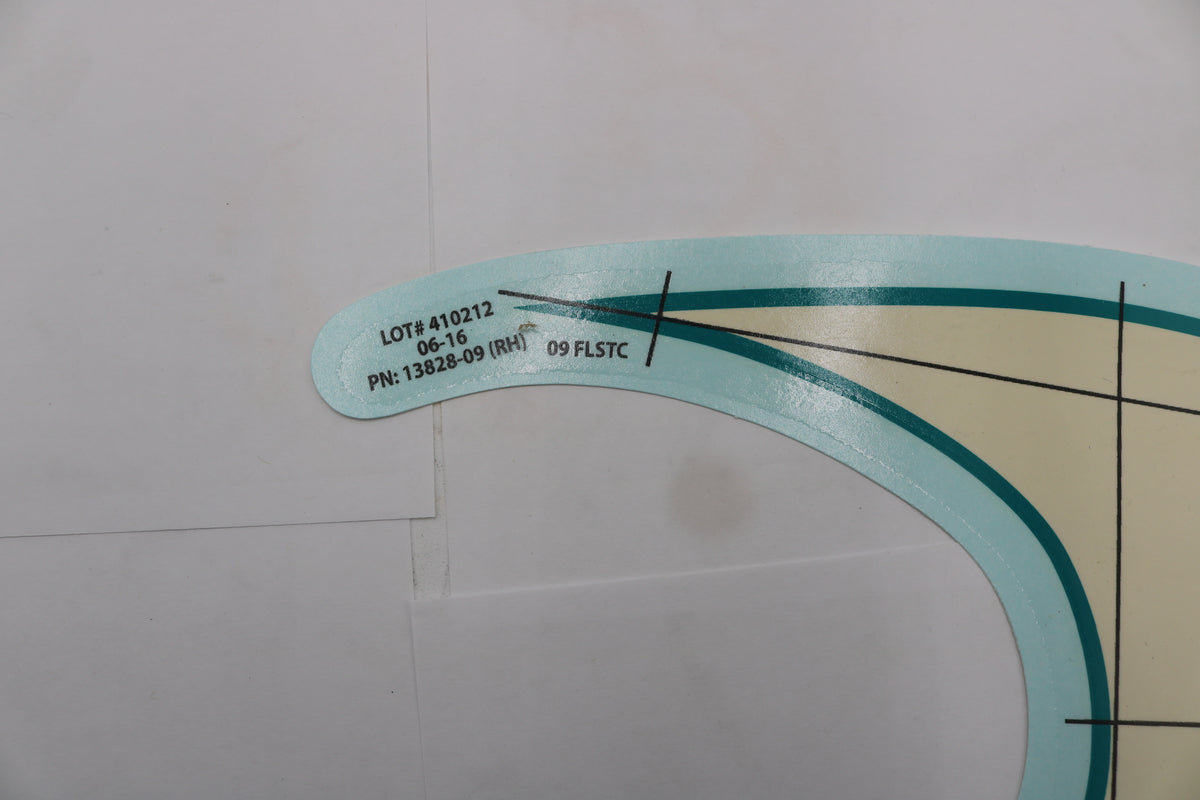 13828-09 NEW OEM 2009 HARLEY-DAVIDSON FLSTC HERITAGE SOFTAIL RIGHT GAS ...
