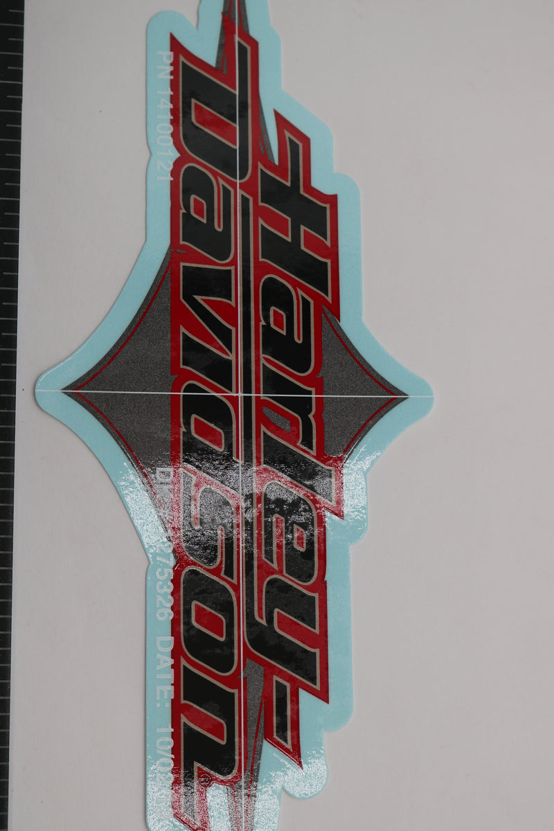 14100121 NEW OEM HARLEY-DAVIDSON SOFTAIL DYNA TOURING GAS TANK DECAL ...